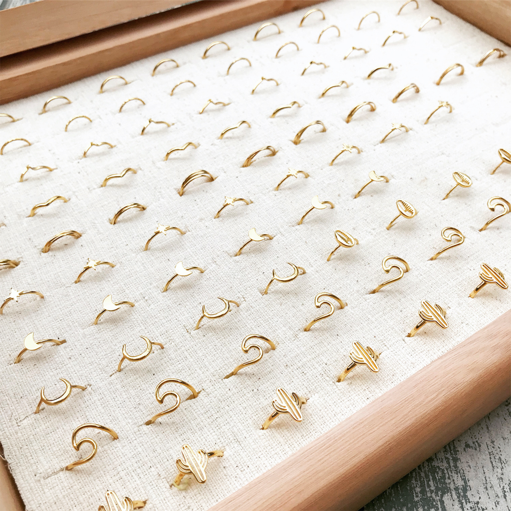 Gold-plated Silver Rings – Blond Bohemian